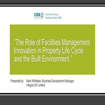 Ultimo facility management lite | PDF