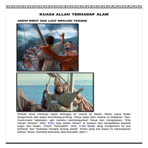 Kuasa allah terhadap alam inter | PDF