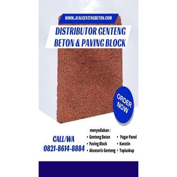 KUAT, Aneka Paving Block pengiriman ke malang | PPT