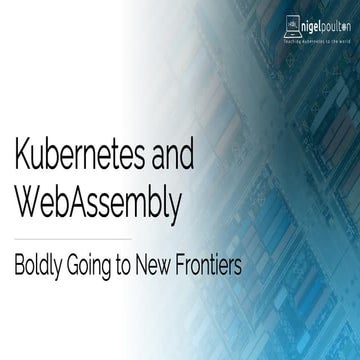 Kubernetes And Webassembly Pdf
