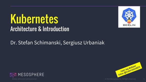 Kubernetes For Beginners An Introductory Guide Ppt