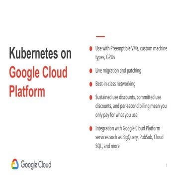 Kubernetes Reference Architectures Gcppptx 5127