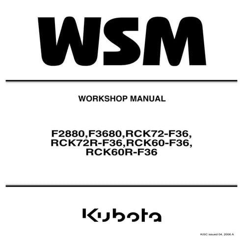 Kubota gr1600 ec2 ride on mower service repair manual | PDF