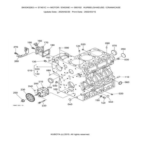 Kubota ST401C Tractor Parts Catalogue Manual (Publishing ID BKIDK5263).pdf