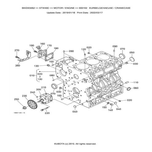 Kubota STW40C Tractor Parts Catalogue Manual (Publishing ID BKIDK5062).pdf