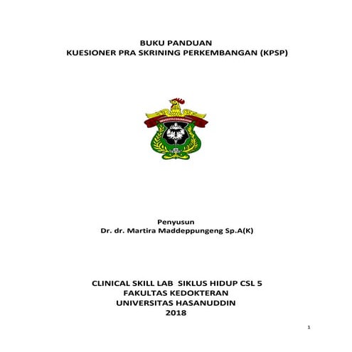 DDTK TK dan PAUD | DOC