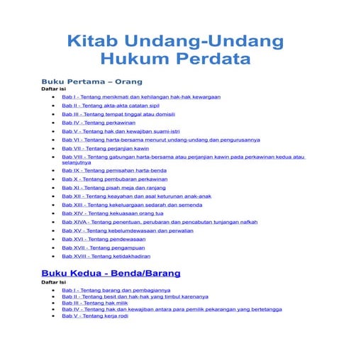 KUH Perdata | PDF