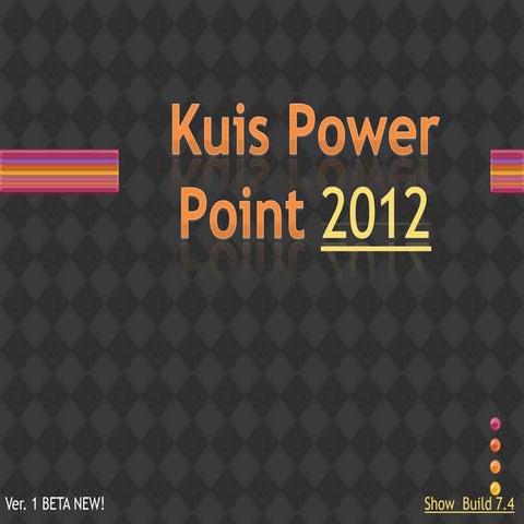 Kuis power point 2012 | PPTX