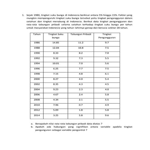 Kuis uts statistik | PDF