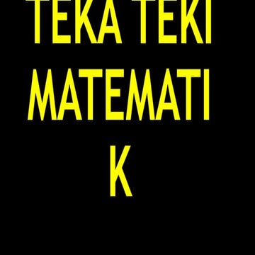 KUIZ MATH Karnival STEM peringkat sekolah | PPTX