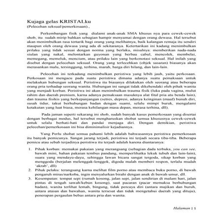 Ku jaga gelas kristal ku (tugas) | PDF