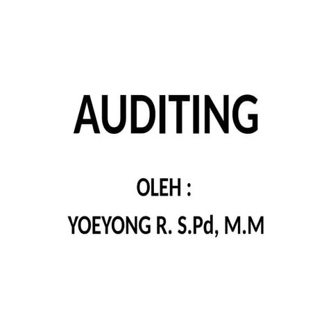 KUL 11 AUDITING menjelasakan tentang adit keuangan.pptx