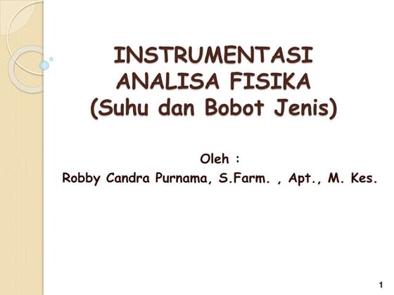 Laporan farmasi fisika kerapatan bobot jenis zat cair | DOCX