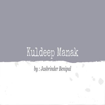 Kuldeep Manak | PDF