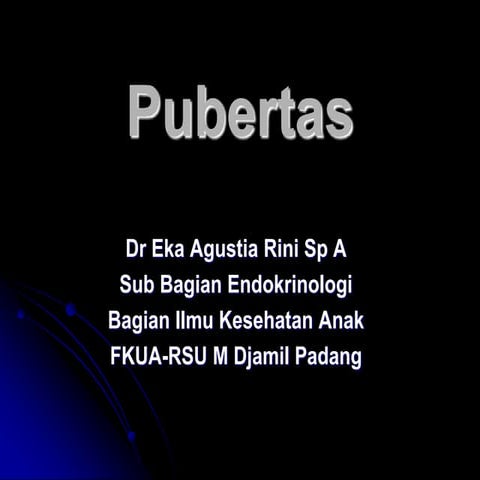 kuliah pubertas pada anak dan remaja h.ppt