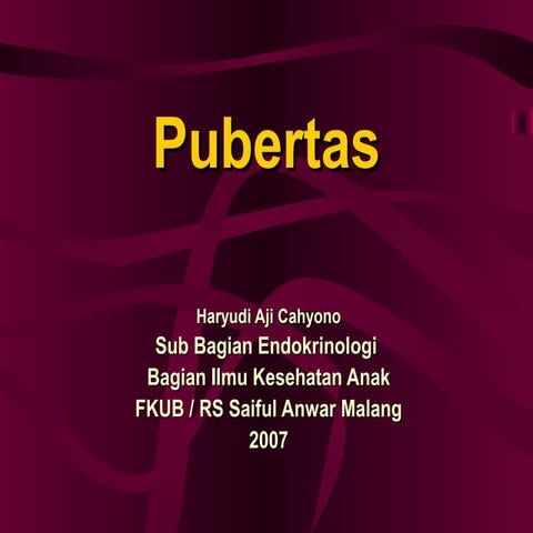 kuliah pubertas.ppt