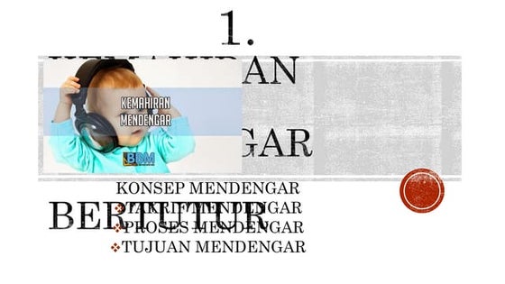 Kemahiran mendengar | PPT