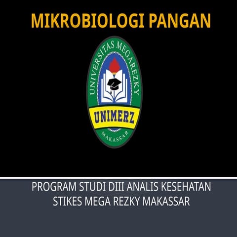 Kuliah 1.pptx analisis mikrobioloig pangan | PPTX