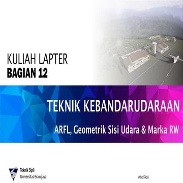 KULIAH 12 ARFL, GEOMETRIK SISI UDARA & MARKA RW.pptx