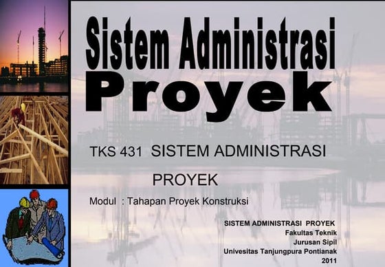 Sistem Administrasi Proyek 3 | PPT