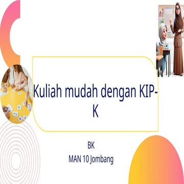 Kuliah Mudah dengan KIP K 2023 .pptx
