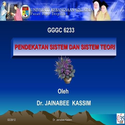 Kuliah 3 (teori sistem) | PPT
