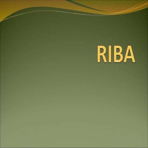 Riba dan bunga bank | PPTX