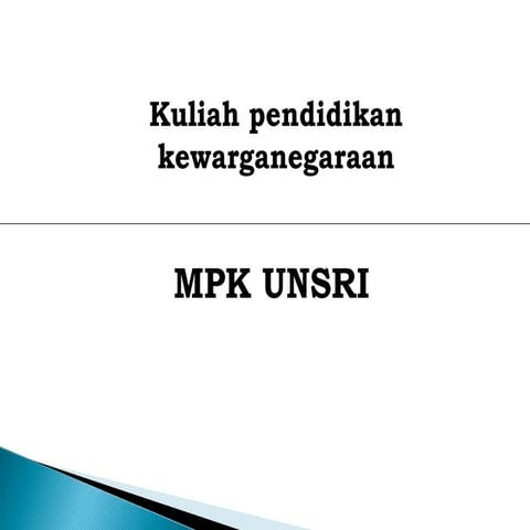 Kuliah pkn | PPT