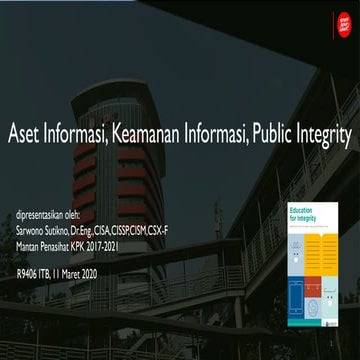 Kuliah Tamu Itb 11 Maret 2020 Ppt