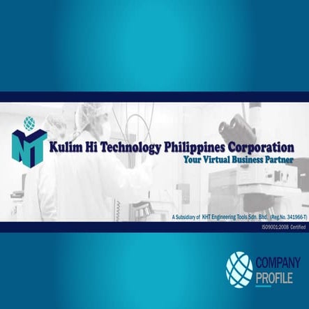 KHT (Kulim Hi Technology Phils. Corp.) Profile and Catalogue 2017 | PDF