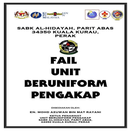 Kulit fail pengakap | DOC