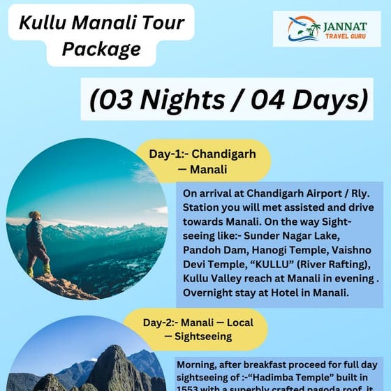 Shimla Kullu Manali Tour Package 4N/5D trip | PDF