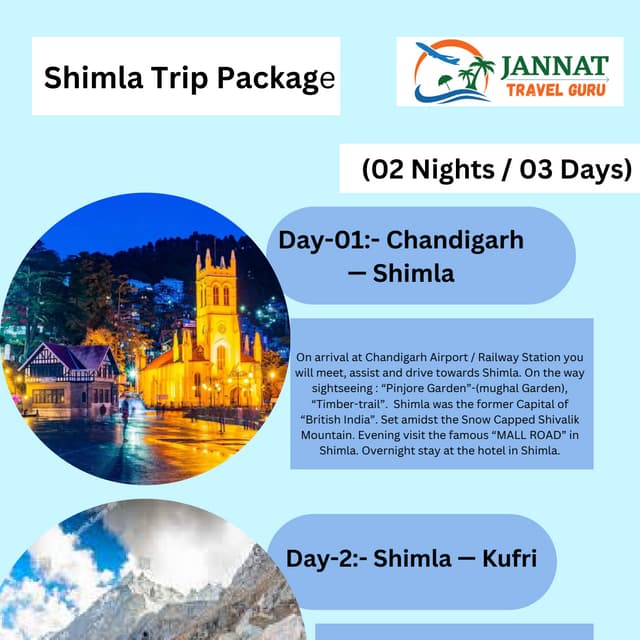 Shimla Tour Packages Book Shimla Tour and Plan your Shimla Trip | PDF