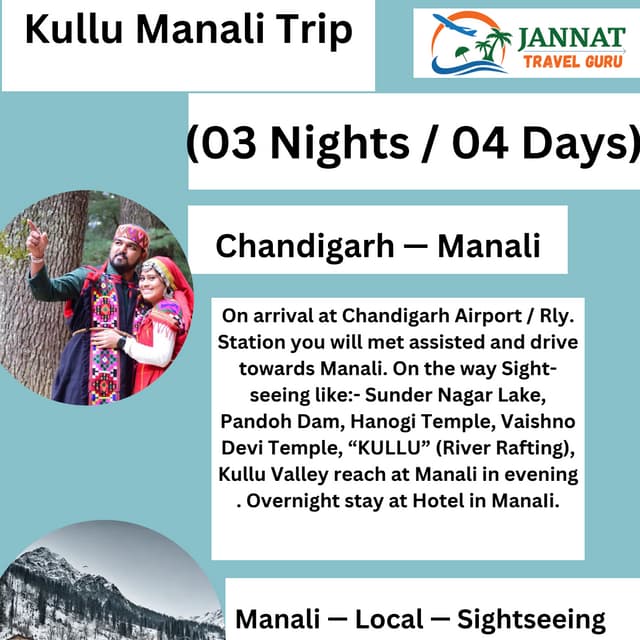 Kullu Manali Tour Packages - Book Manali Packages at Best Price | PDF