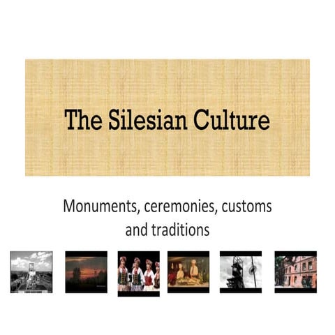 The culture of Silesia | PPT