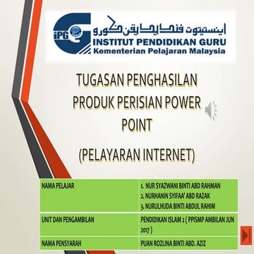 Pelayaran Internet | PPT