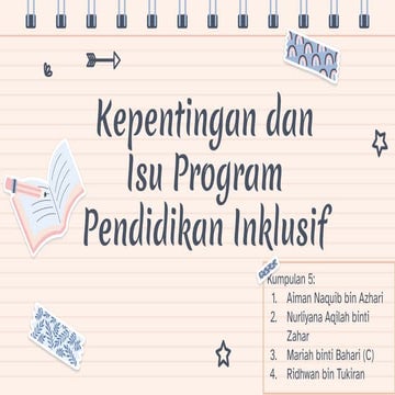 Kumpulan 5- Kepentingan dan Isu Program Pendidikan Inklusif.pdf