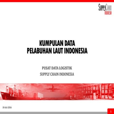Kumpulan data pelabuhan_laut_indonesia_19-07-16 | PDF