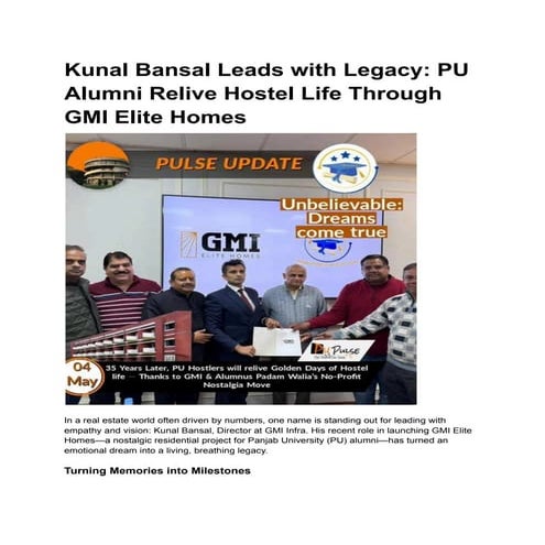 Kunal Bansal Leads with Legacy_ PU Alumni Relive Hostel Life Through GMI Elite Homes.pdf