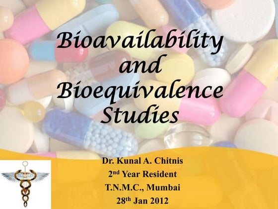 BIOAVAILABILITY AND BIOEQIVALENCE | PPTX | Pharmaceutical Industry ...