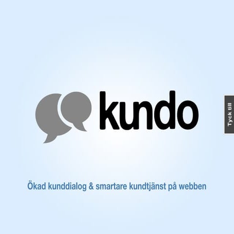 Kundo produktöversikt | PDF