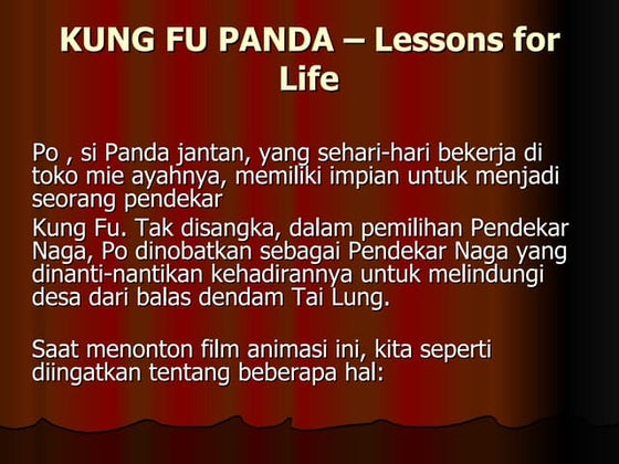 Kung Fu Panda | PPT