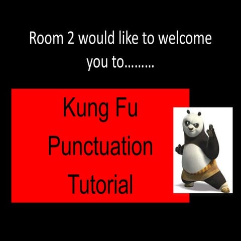 Kung fu punctuation | PPT
