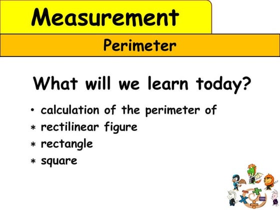 Perimeter | PPTX | Physics | Science