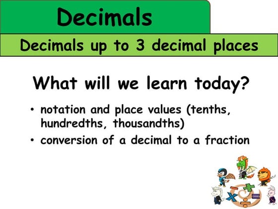 Comparing and Ordering Decimals | PPT