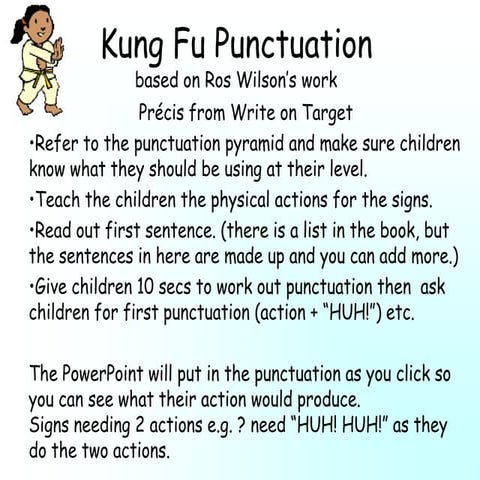 Kung fu punctuation1 | PPTX