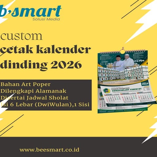 Percetakan Kalender Termurah Jakarta Custom | PDF