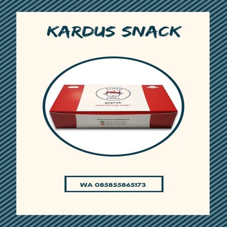 Kardus Snack | PDF
