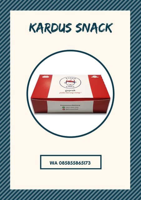 Kardus Snack | PDF