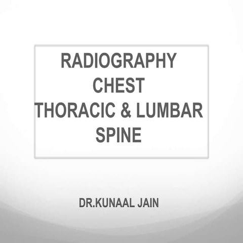 Chest radiography ppt | PPTX